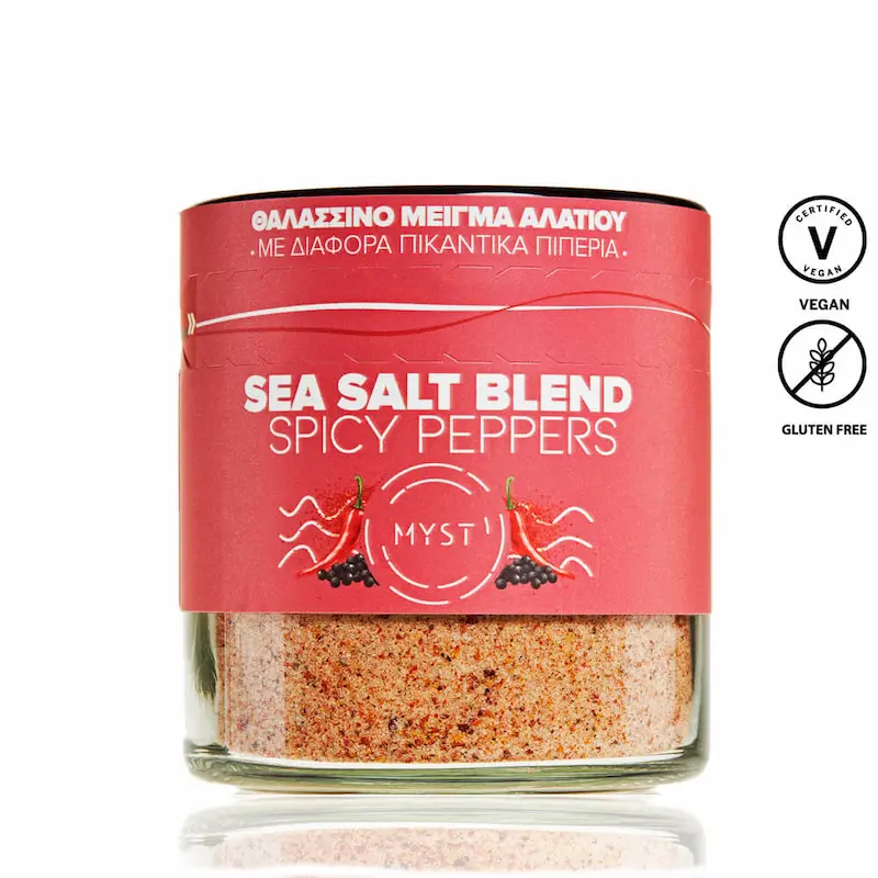 Sea Salt Blend Spicy Peppers - MYST